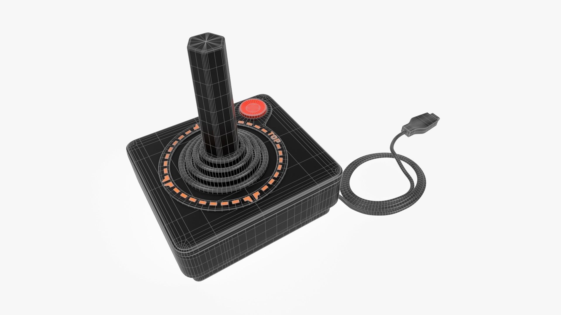 3D model Atari Joystick VR / AR / low-poly | CGTrader