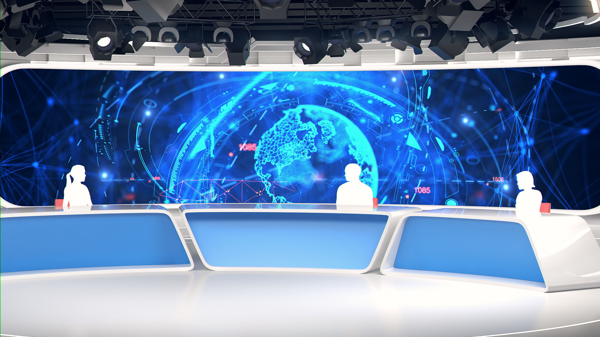 3D model Virtual Studio 27 PBR VR / AR / low-poly | CGTrader