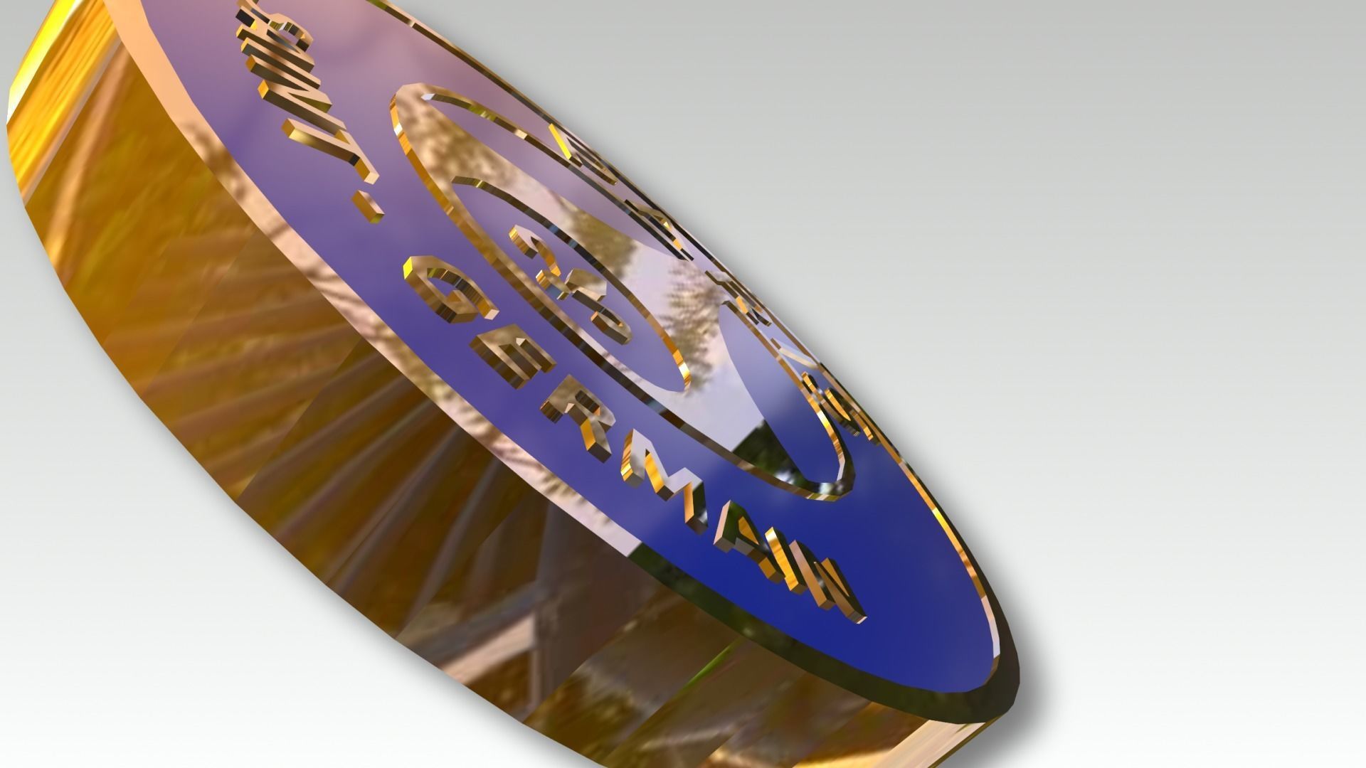 PSG Badge 3D model | CGTrader