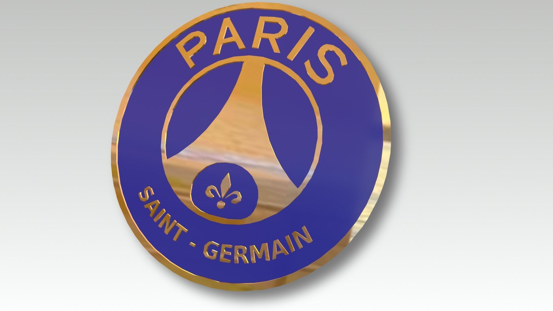 PSG Badge 3D model | CGTrader