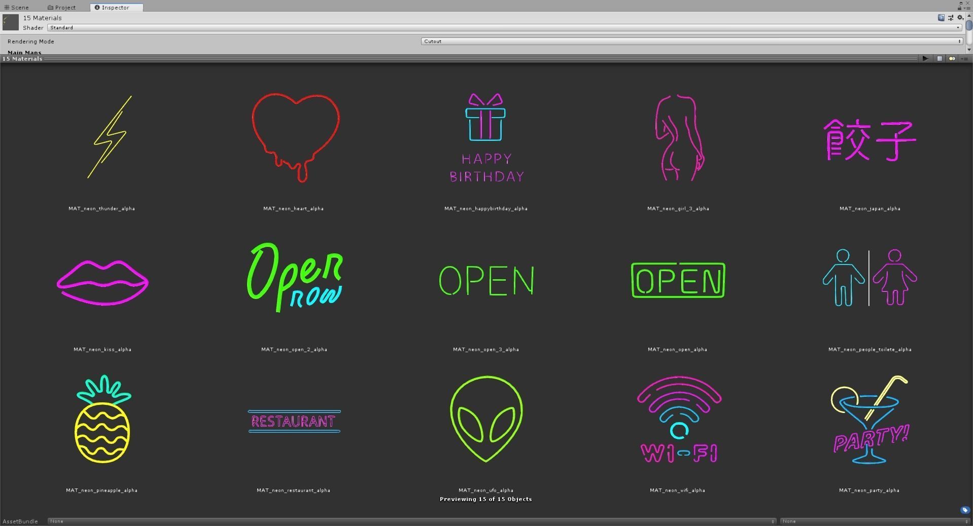 3D model Ultimate Neon Sign Pack 1 VR / AR / low-poly | CGTrader