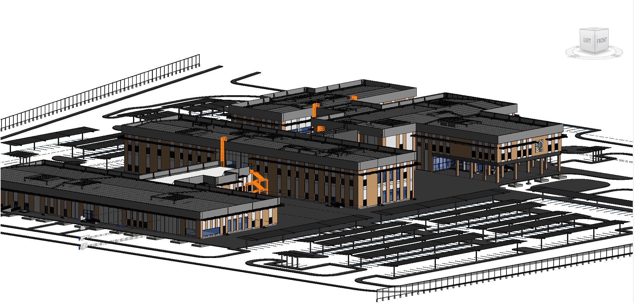 full revit BIM office building 3D model | CGTrader