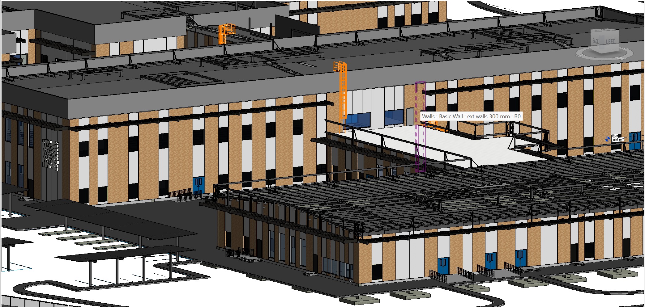 full revit BIM office building 3D model | CGTrader