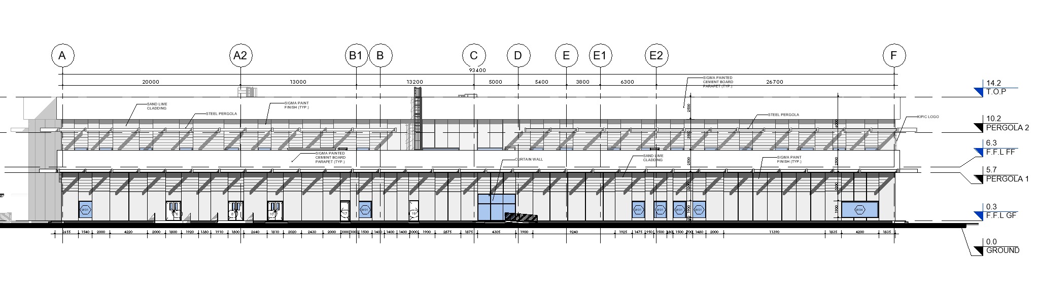 full revit BIM office building 3D model | CGTrader