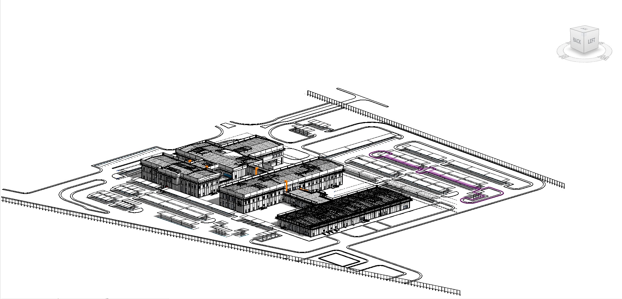 full revit BIM office building 3D model | CGTrader