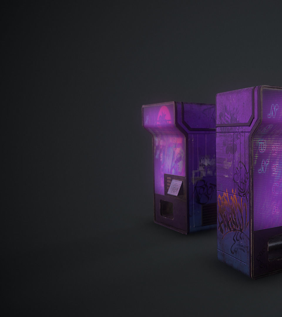 Vending machine free VR / AR / low-poly 3D model | CGTrader