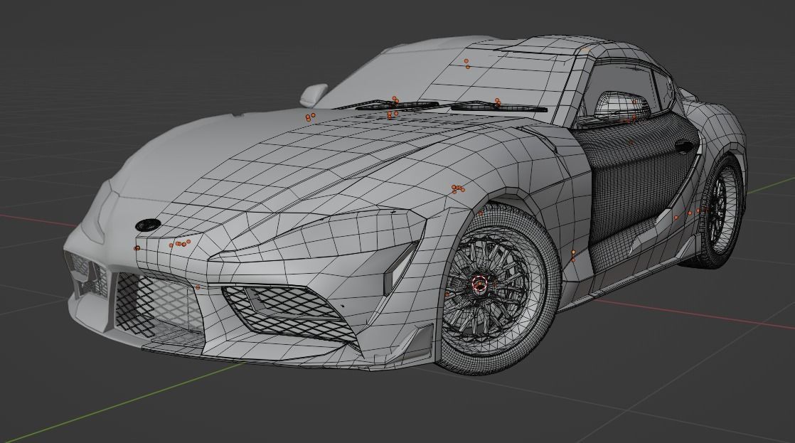 2021 Toyota Supra 3D model | CGTrader