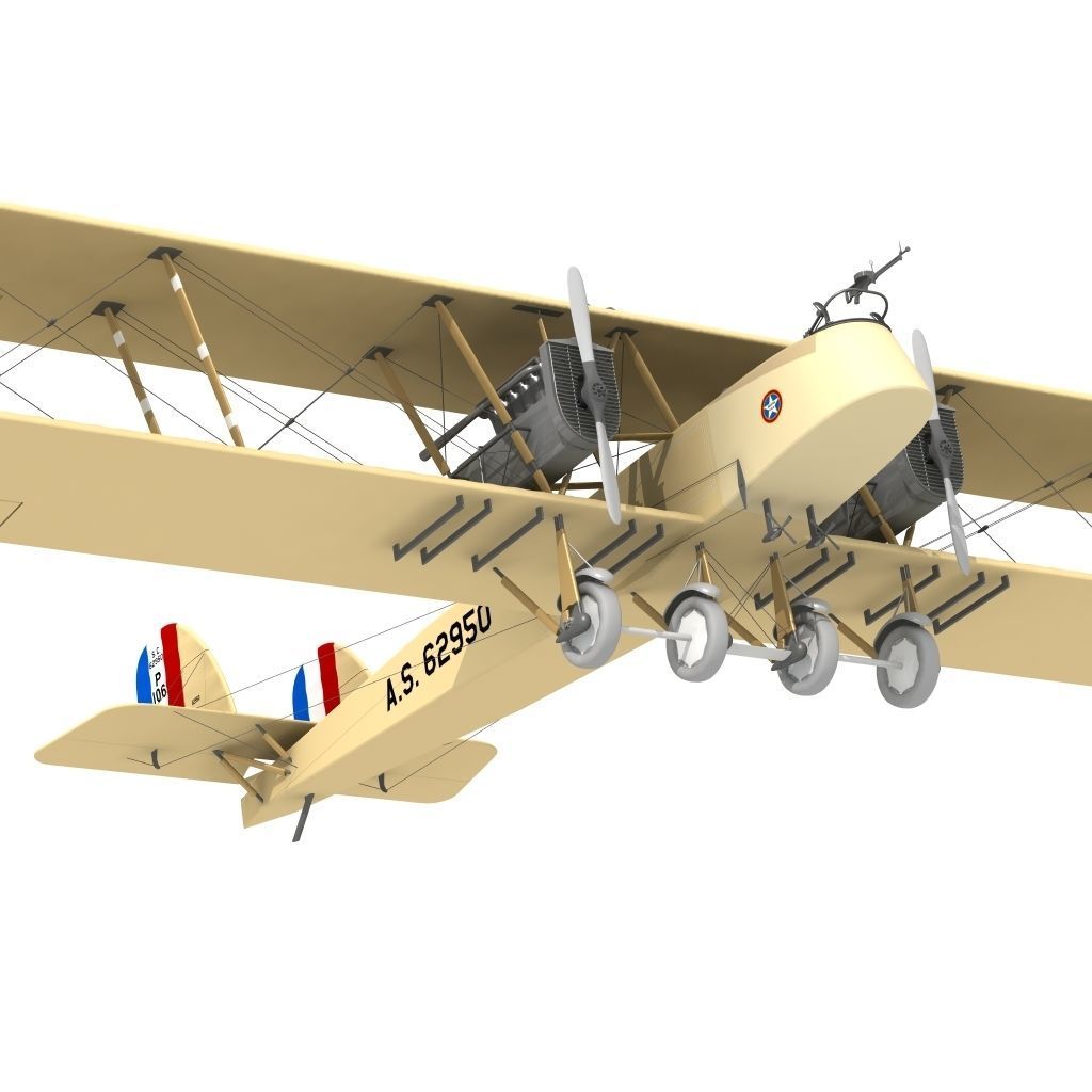 Martin MB-1 Bomber 3D model | CGTrader