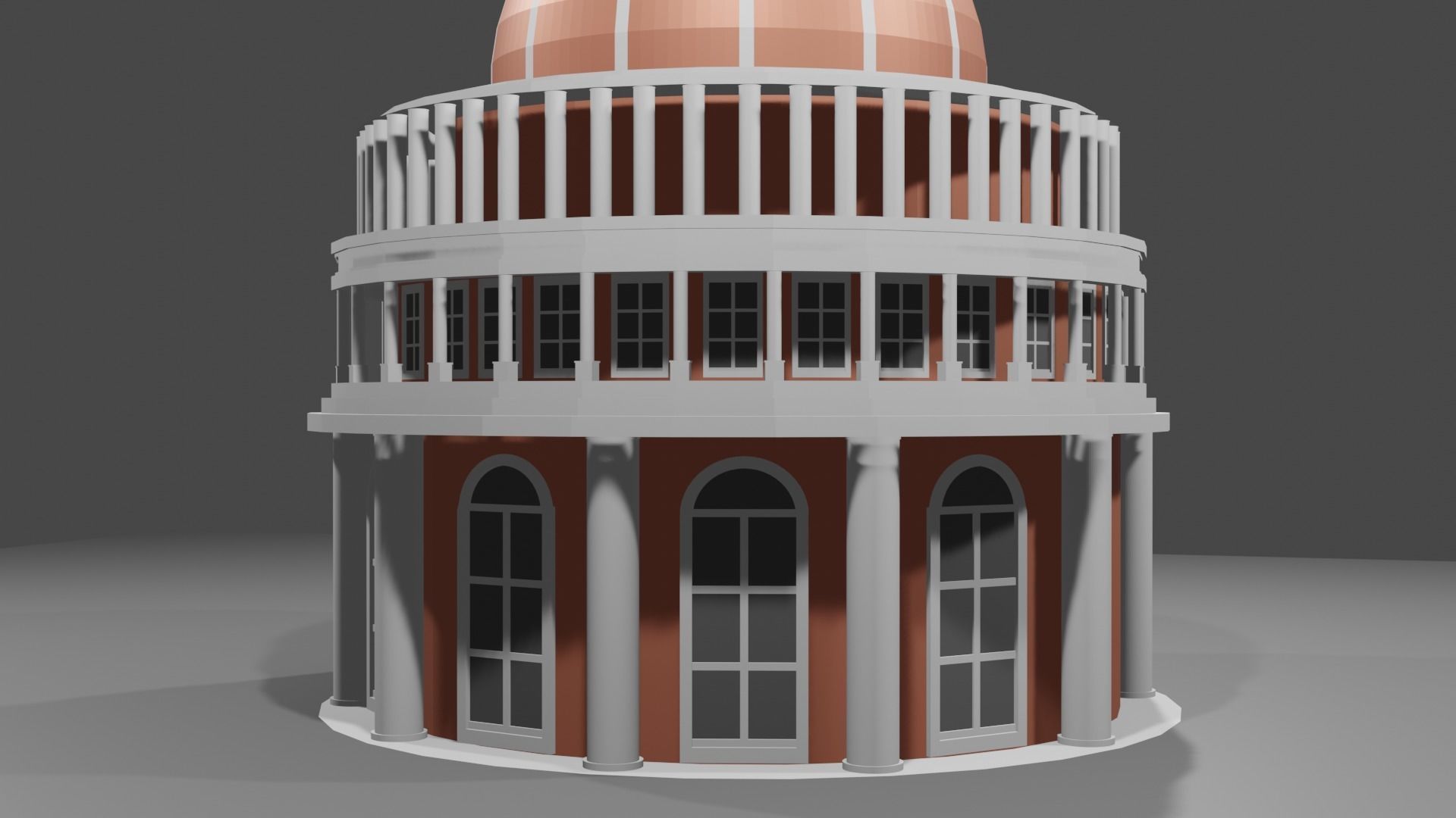 Library Building free VR / AR / low-poly 3D model | CGTrader