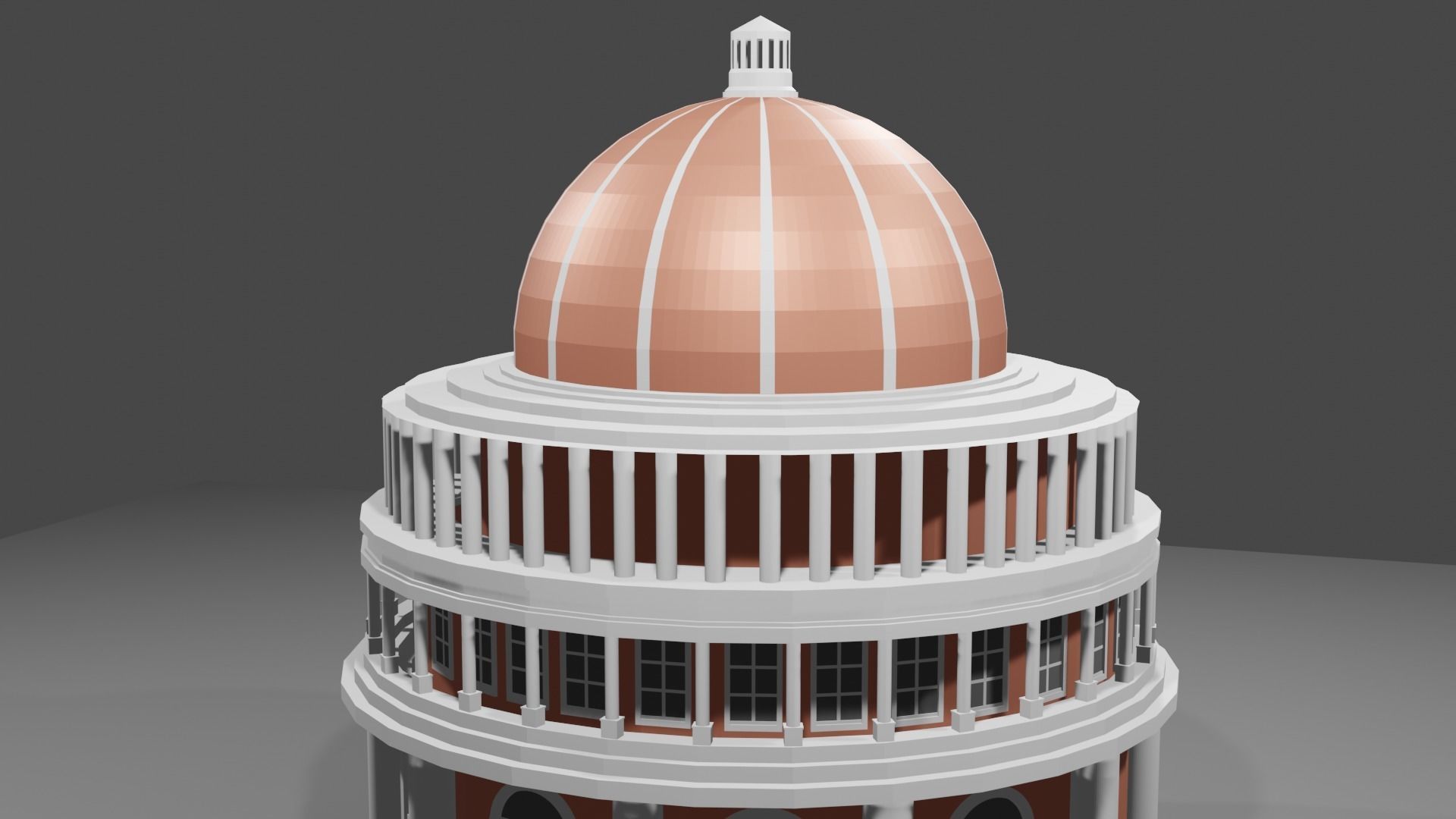 Library Building free VR / AR / low-poly 3D model | CGTrader