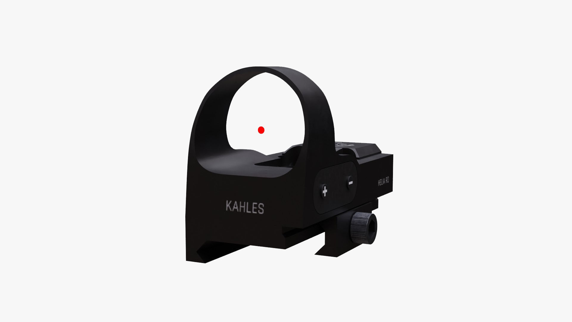 Red Dot Sight RDS free 3D model | CGTrader