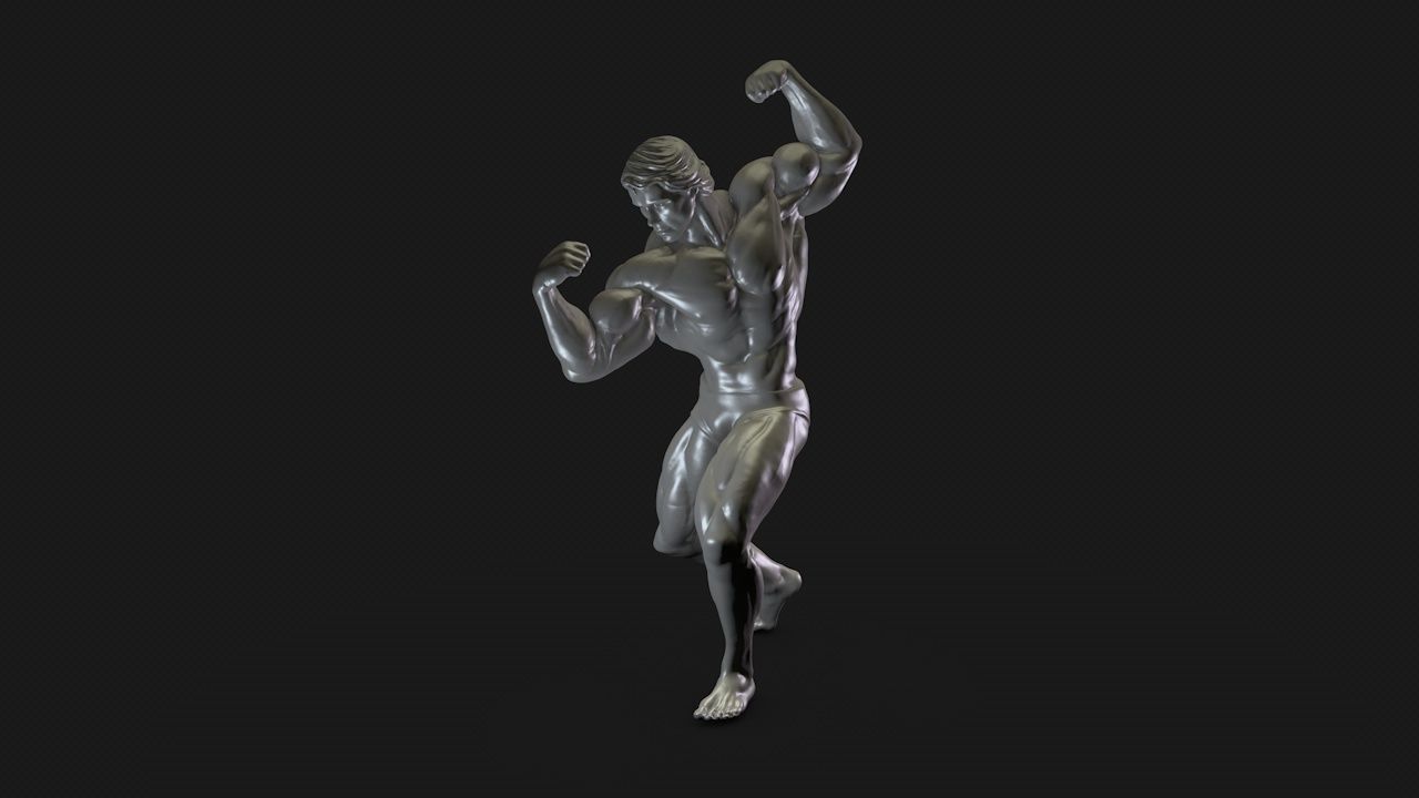 Arnold Schwarzenegger Mister Olympia 3D model 3D printable | CGTrader
