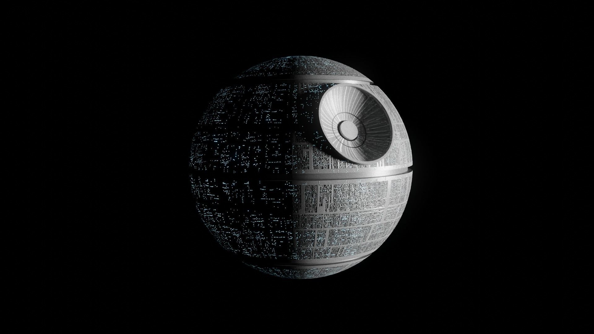 Death Star 3d model and laser canon free 3D model | CGTrader