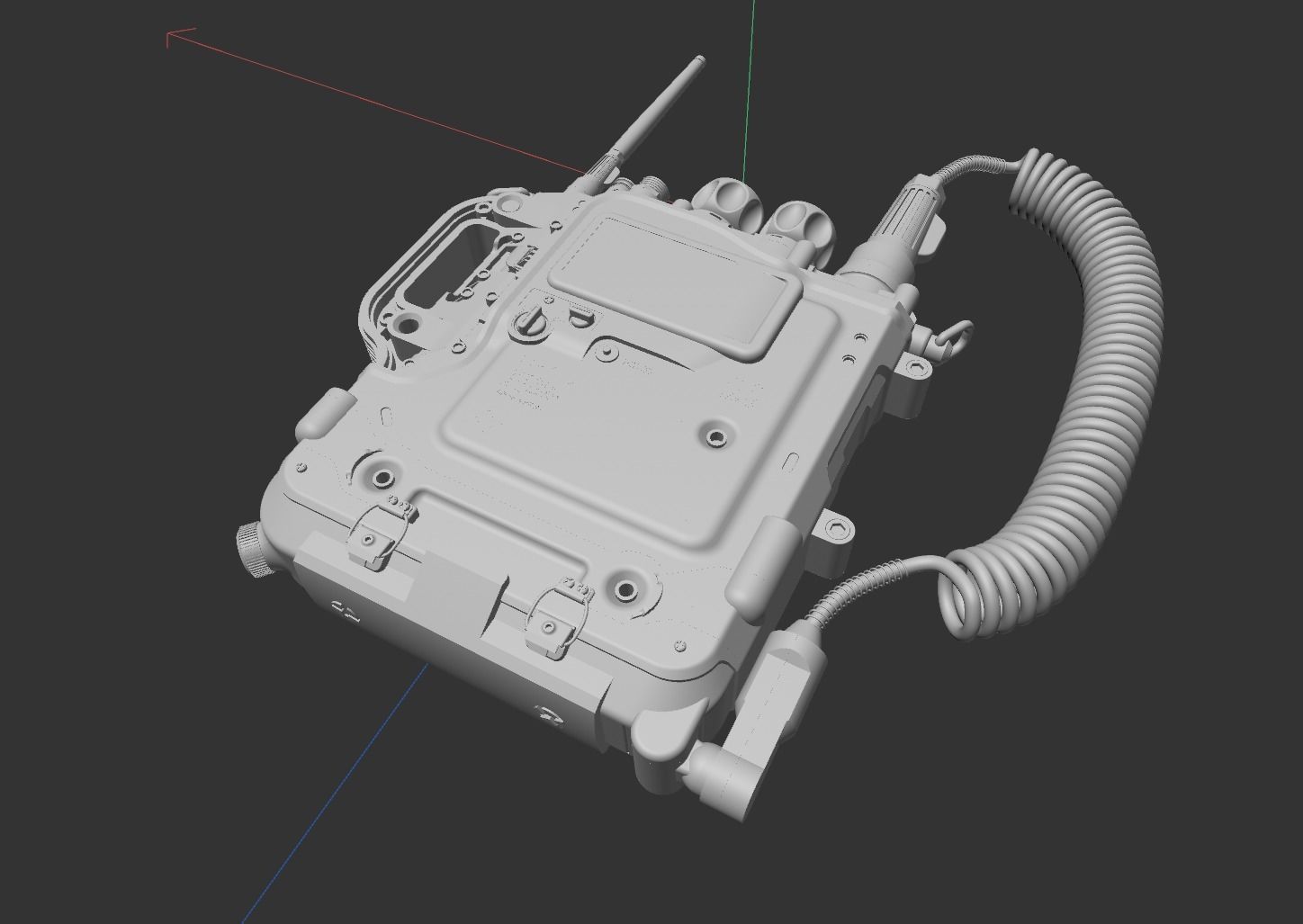 Cyberpunk pager 3D model | CGTrader