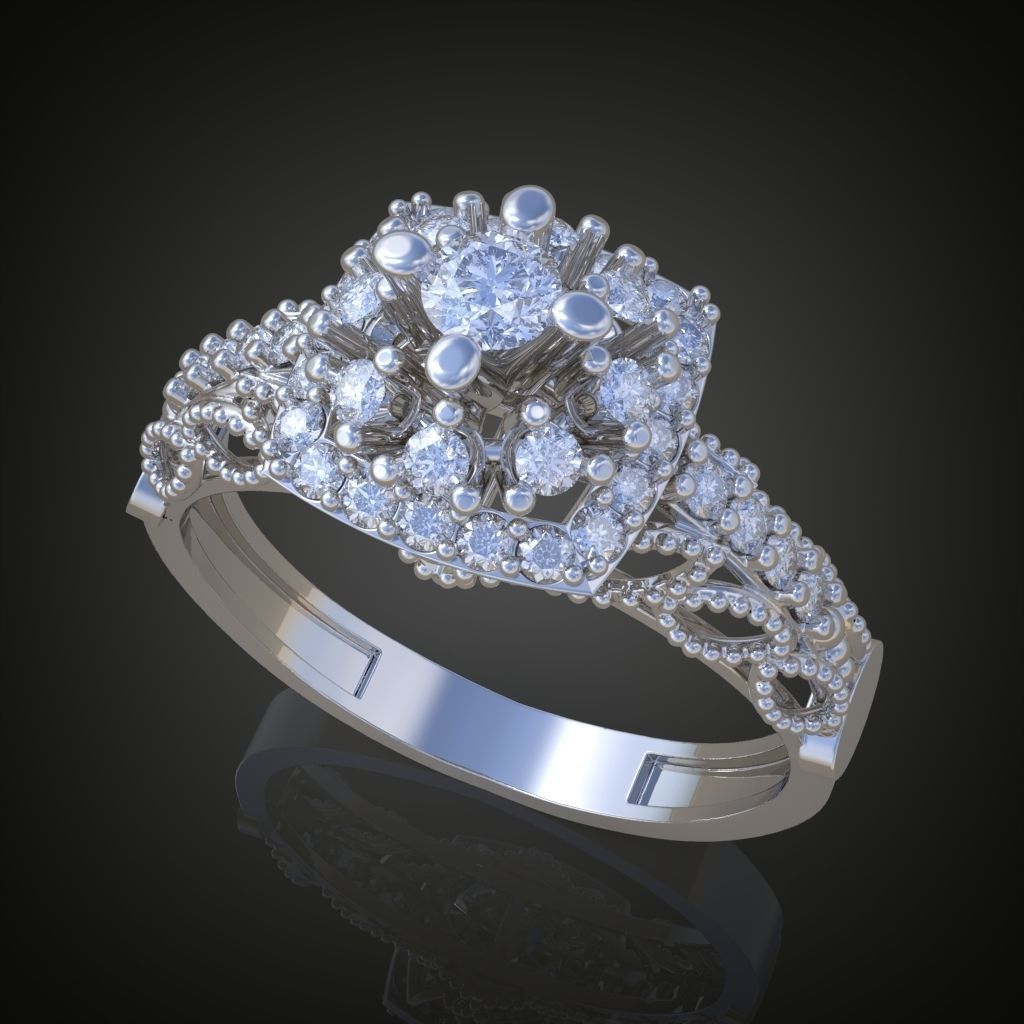 Ring 3D model 0093 printable model20 3D model 3D printable | CGTrader