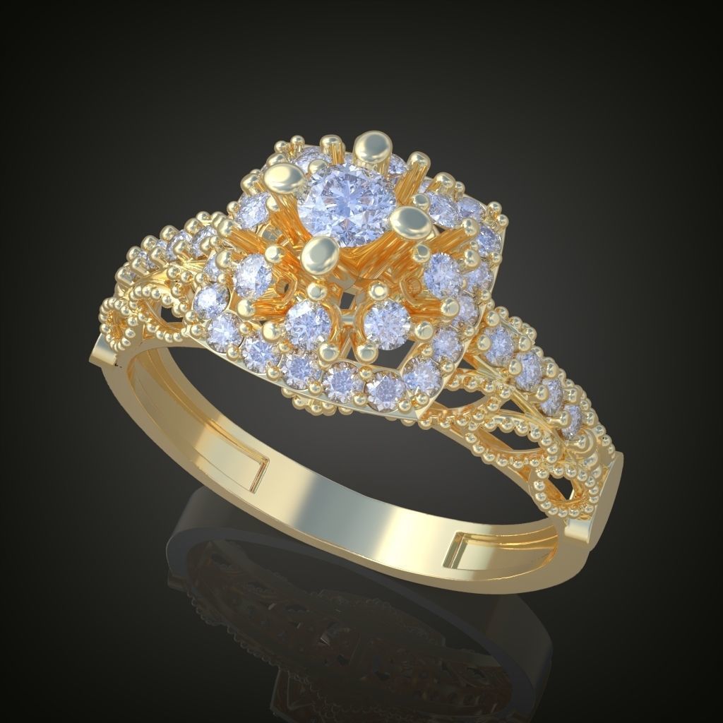 Ring 3D model 0093 printable model20 3D model 3D printable | CGTrader