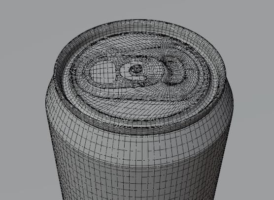 beer can free model free 3D model | CGTrader