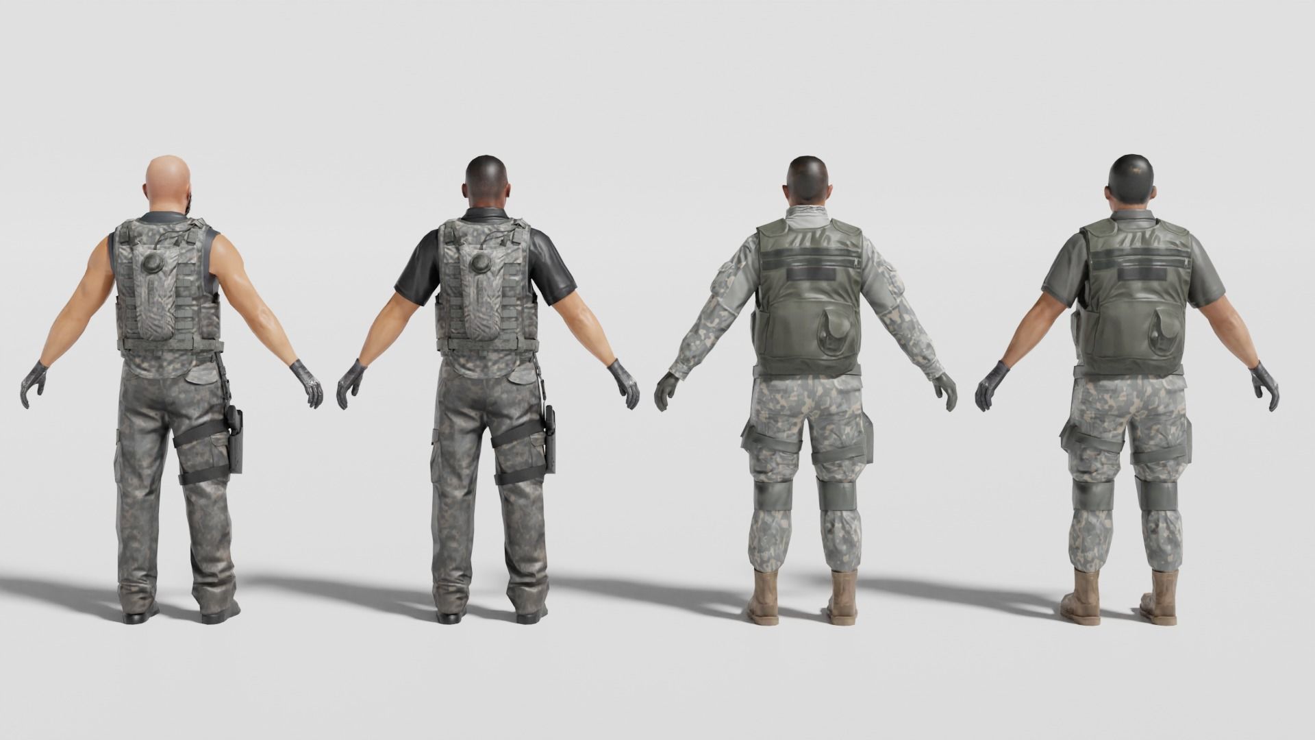3D model Black Ops is a CIA unit military VR / AR / low-poly | CGTrader