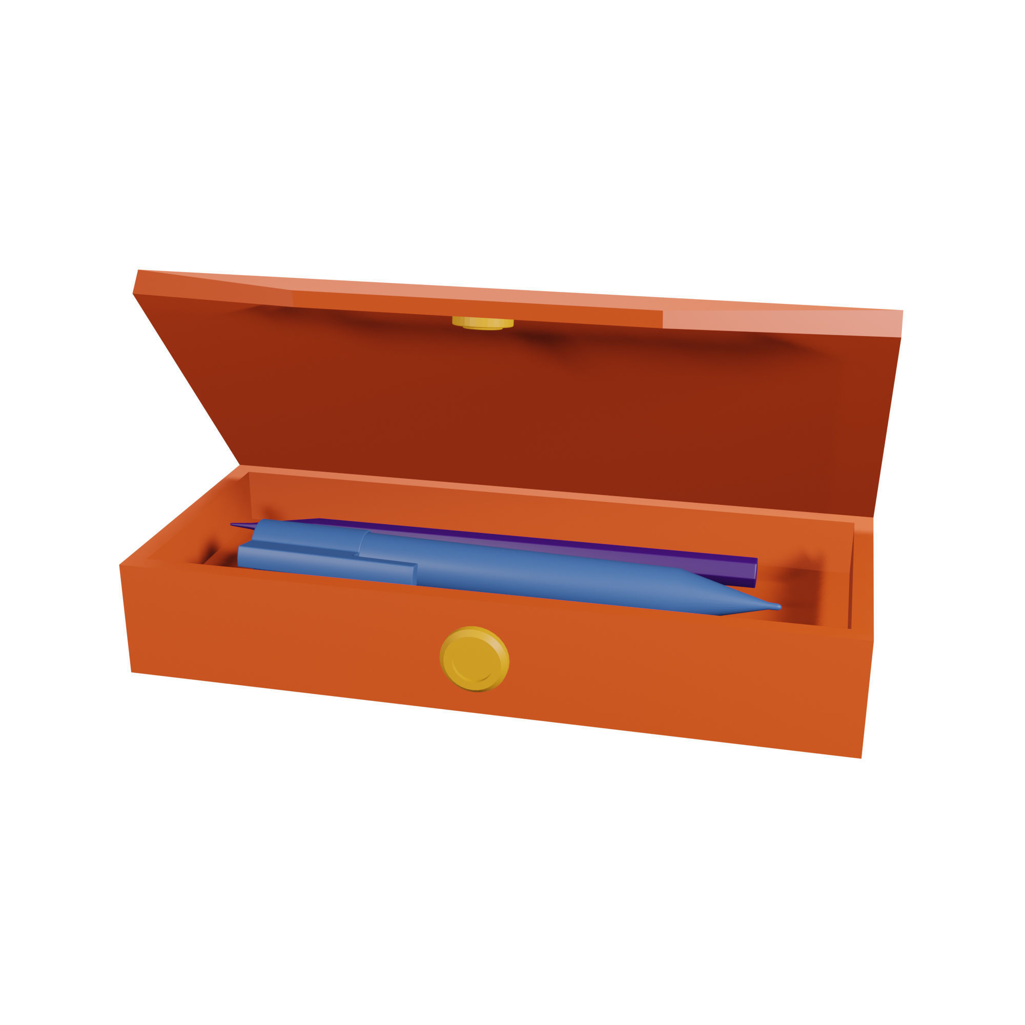 3D model Pencil Case 3D Model VR / AR / low-poly | CGTrader