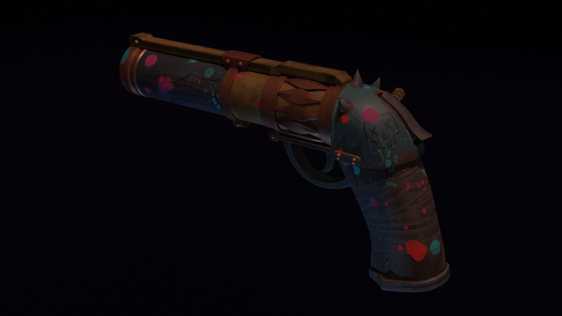 Arcane Jinx Pistol 3D model | CGTrader