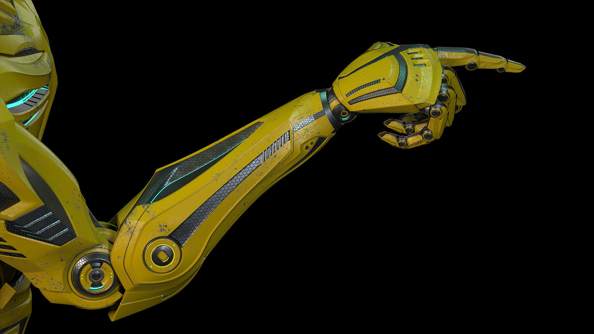 ROBOT ALIEN MECH 2 - RIGGED 3D model animated rigged | CGTrader