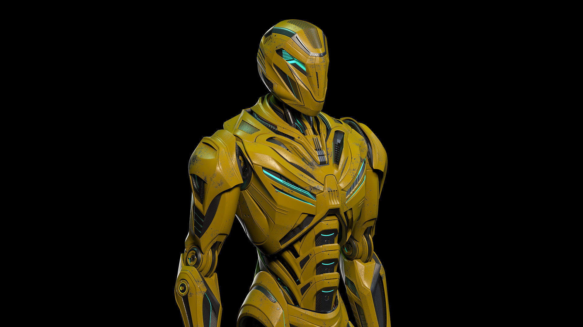 ROBOT ALIEN MECH 2 - RIGGED 3D model animated rigged | CGTrader