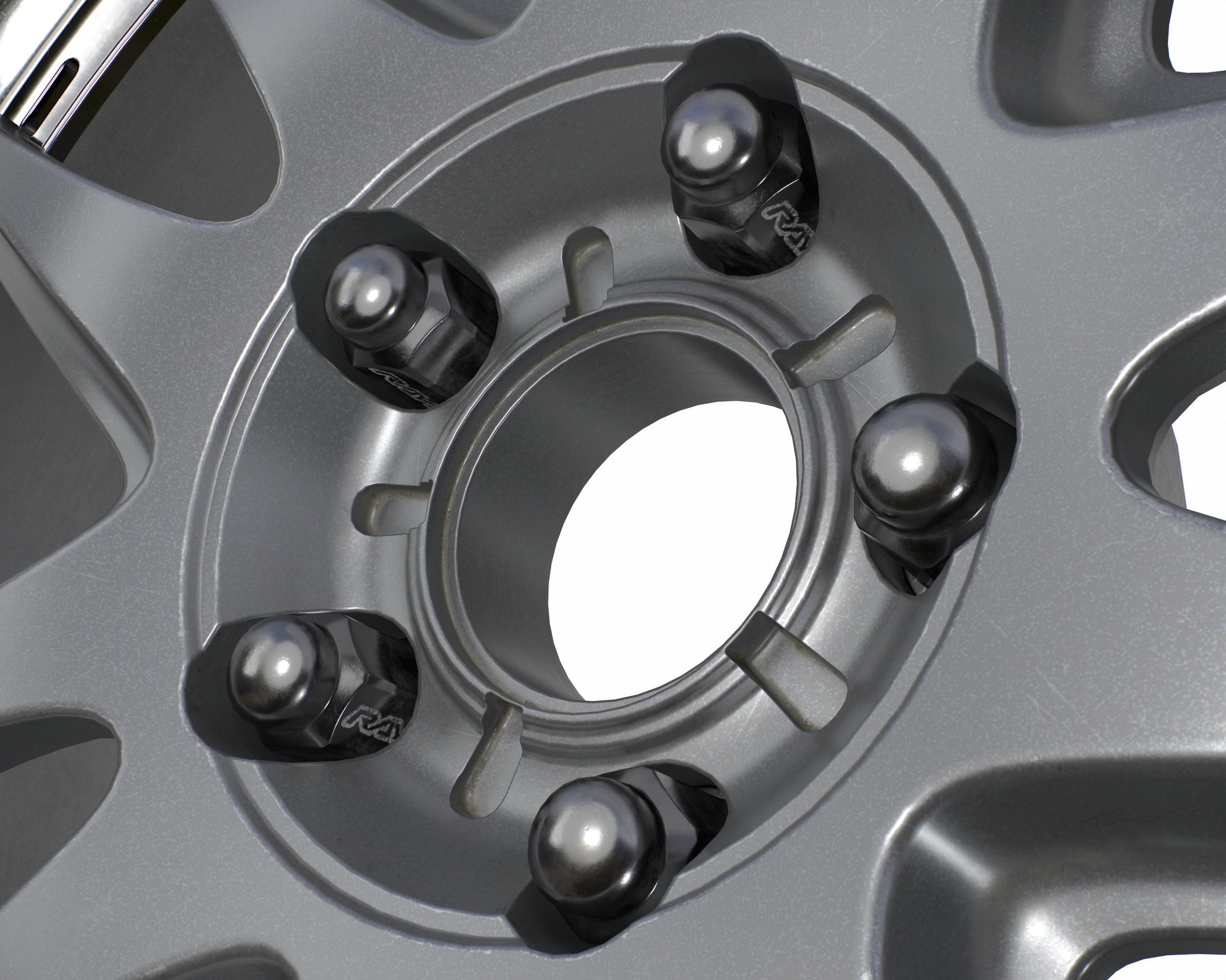 3D model Rays Volk Racing GT-V VR / AR / low-poly | CGTrader