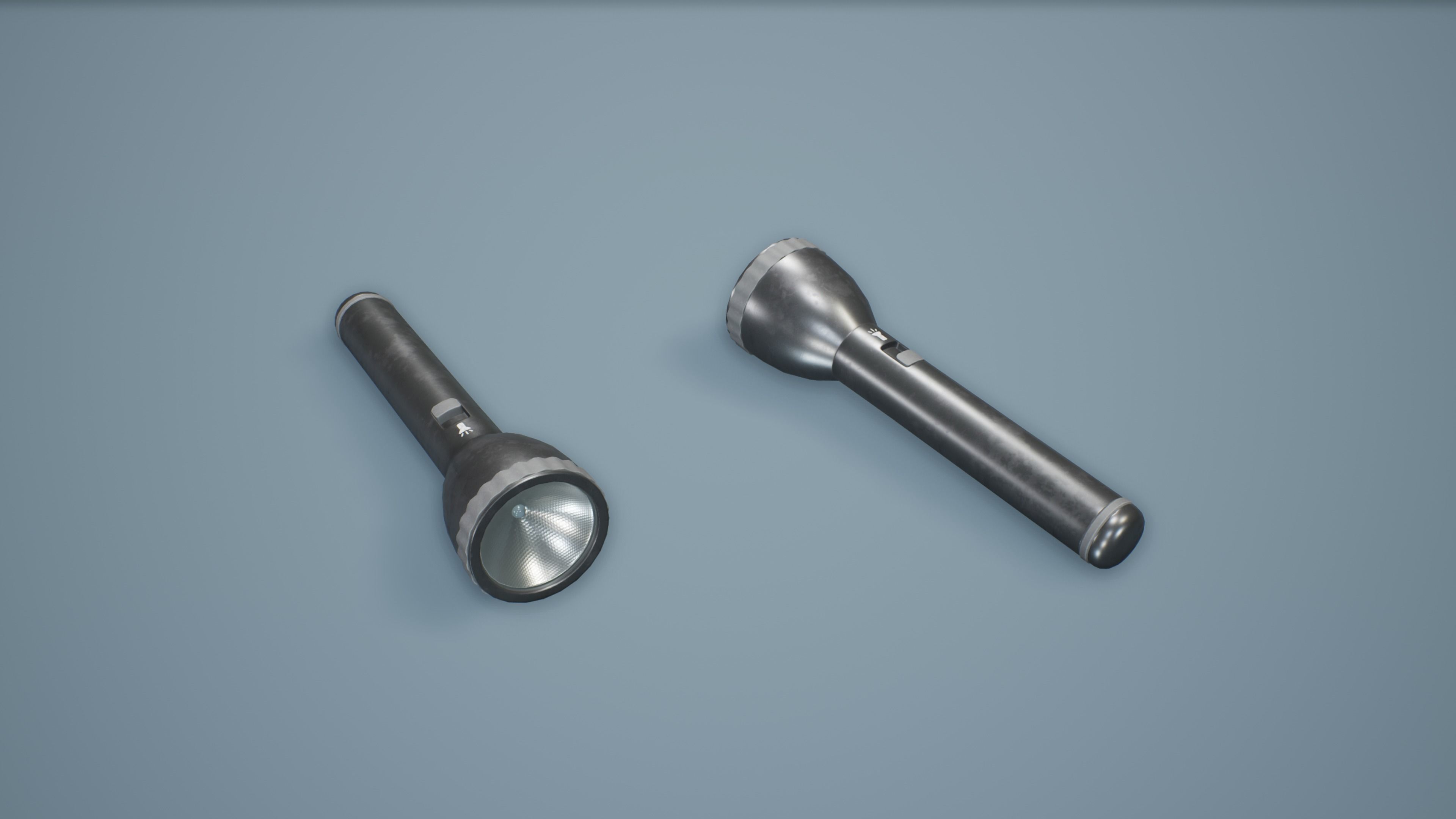 Survival Props Package - Flashlight free VR / AR / low-poly 3D model ...