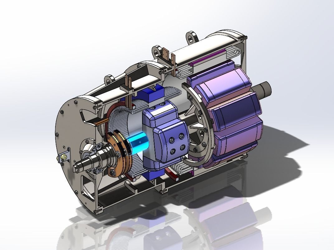 3D model Train generator D19E VR / AR / low-poly | CGTrader