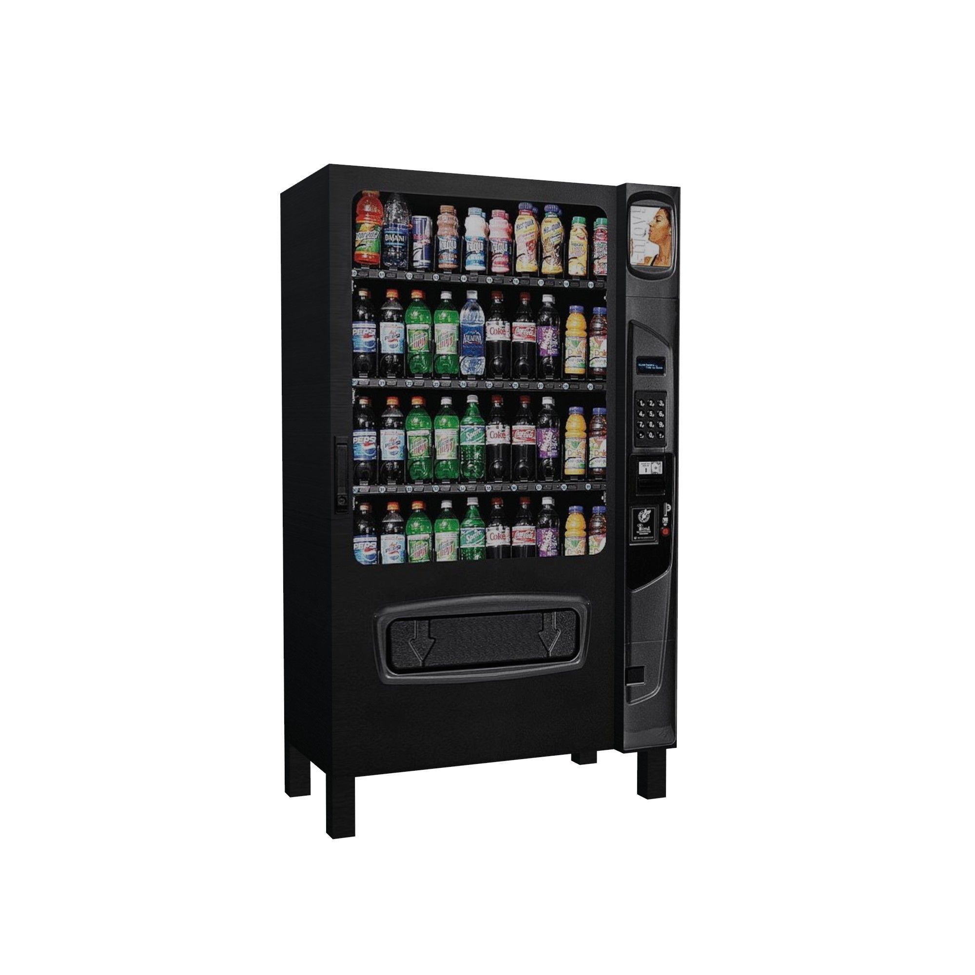 3D model Soft Drink Vending Machine VR / AR / low-poly | CGTrader