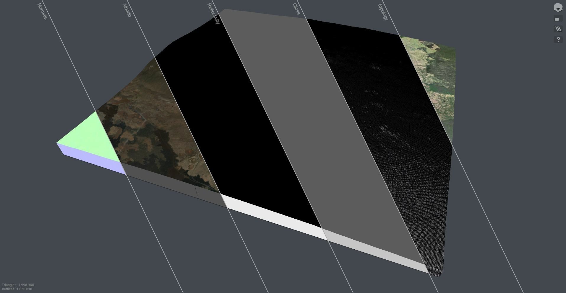 Mountain landscape Mauna Kea Forest Reserve Hawaii 3D model | CGTrader