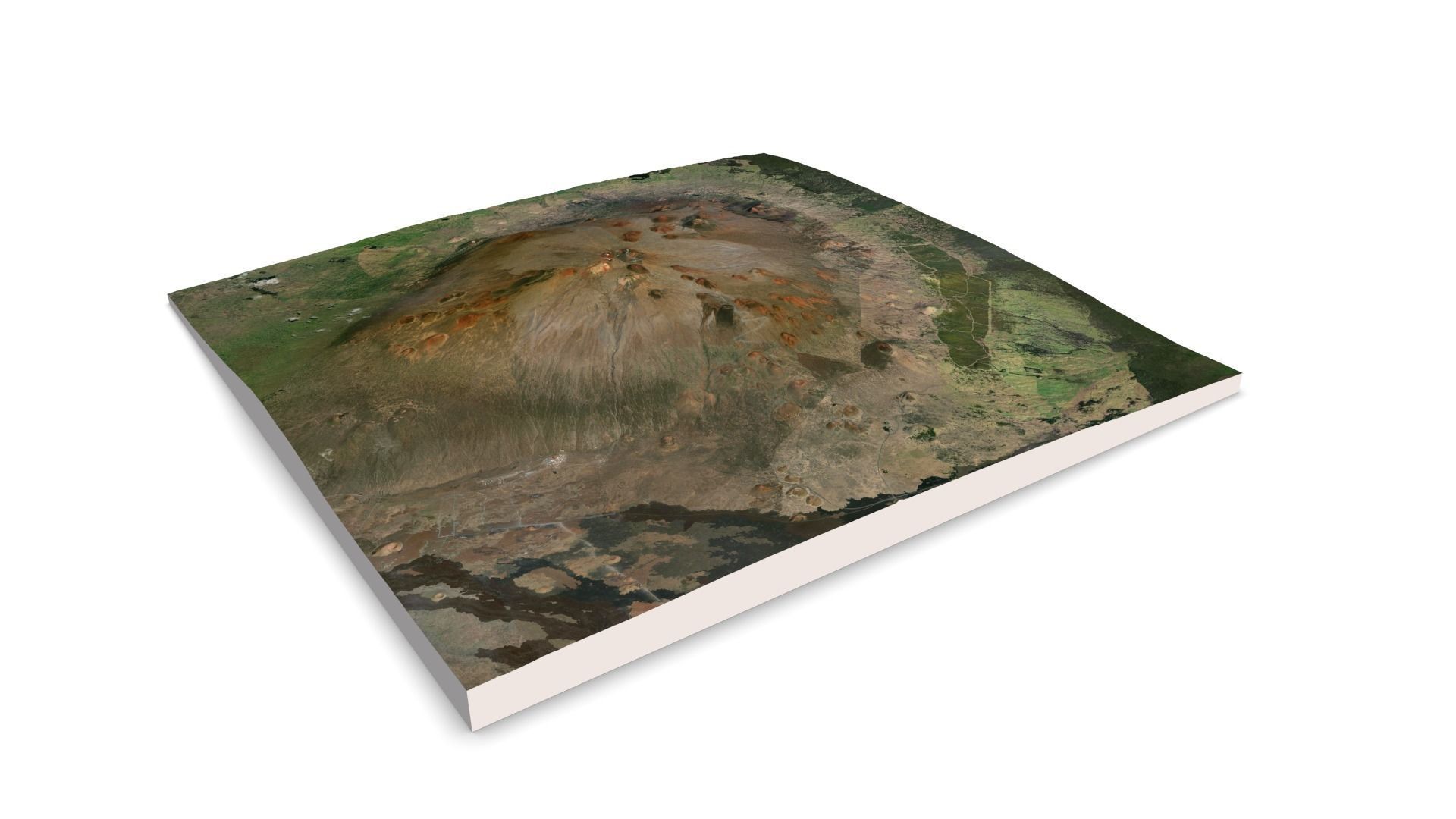 Mountain landscape Mauna Kea Forest Reserve Hawaii 3D model | CGTrader
