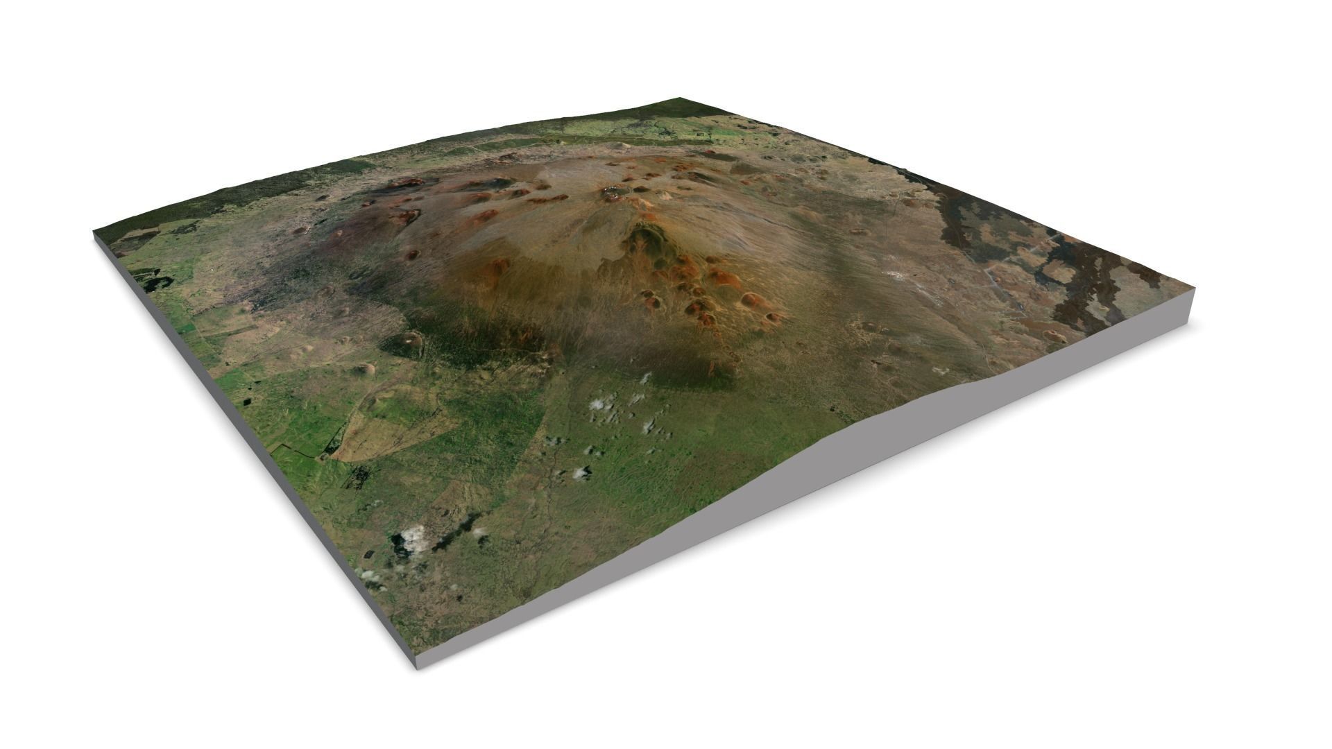 Mountain landscape Mauna Kea Forest Reserve Hawaii 3D model | CGTrader