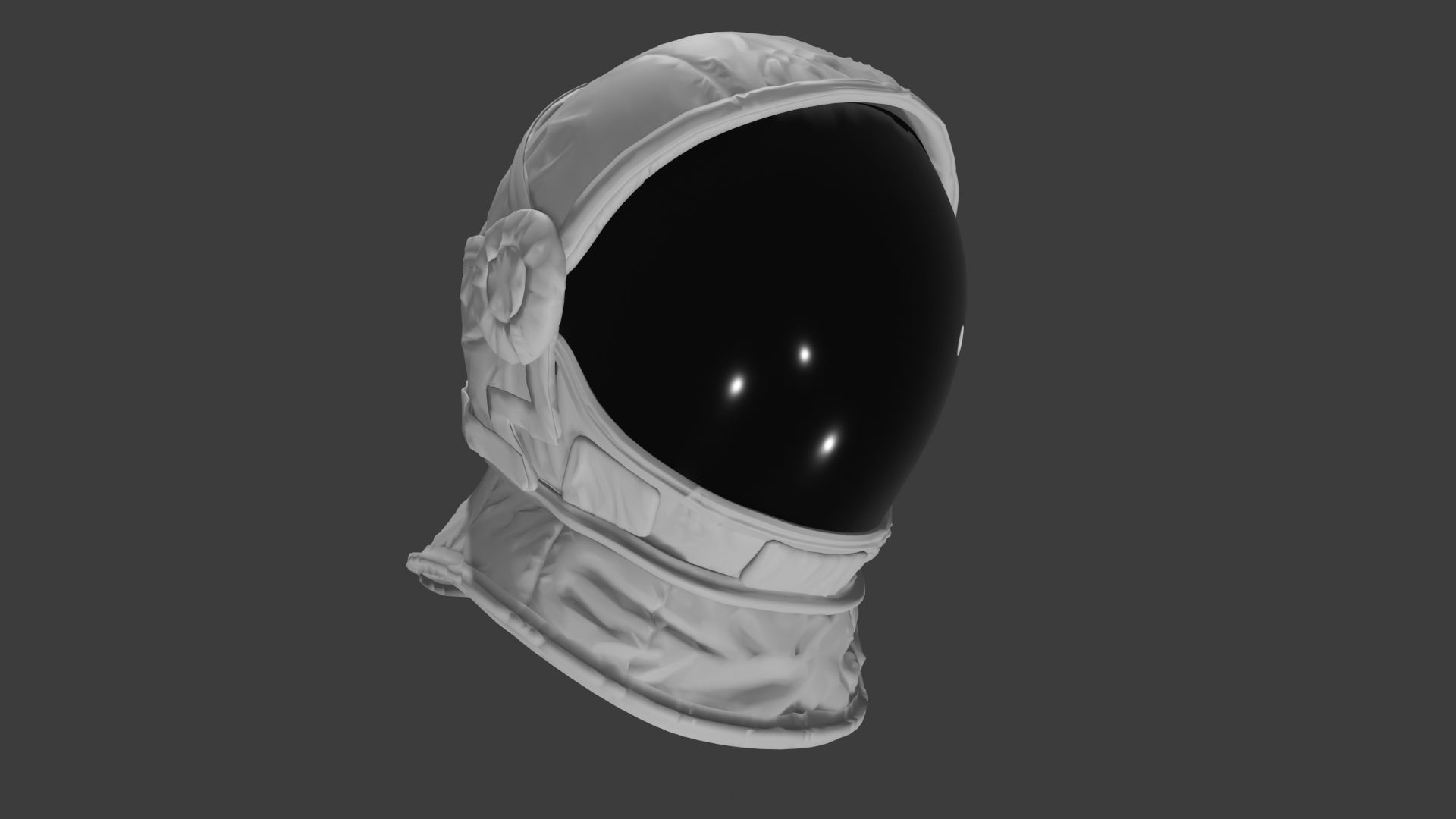 Astronaut Helmet 3D model | CGTrader