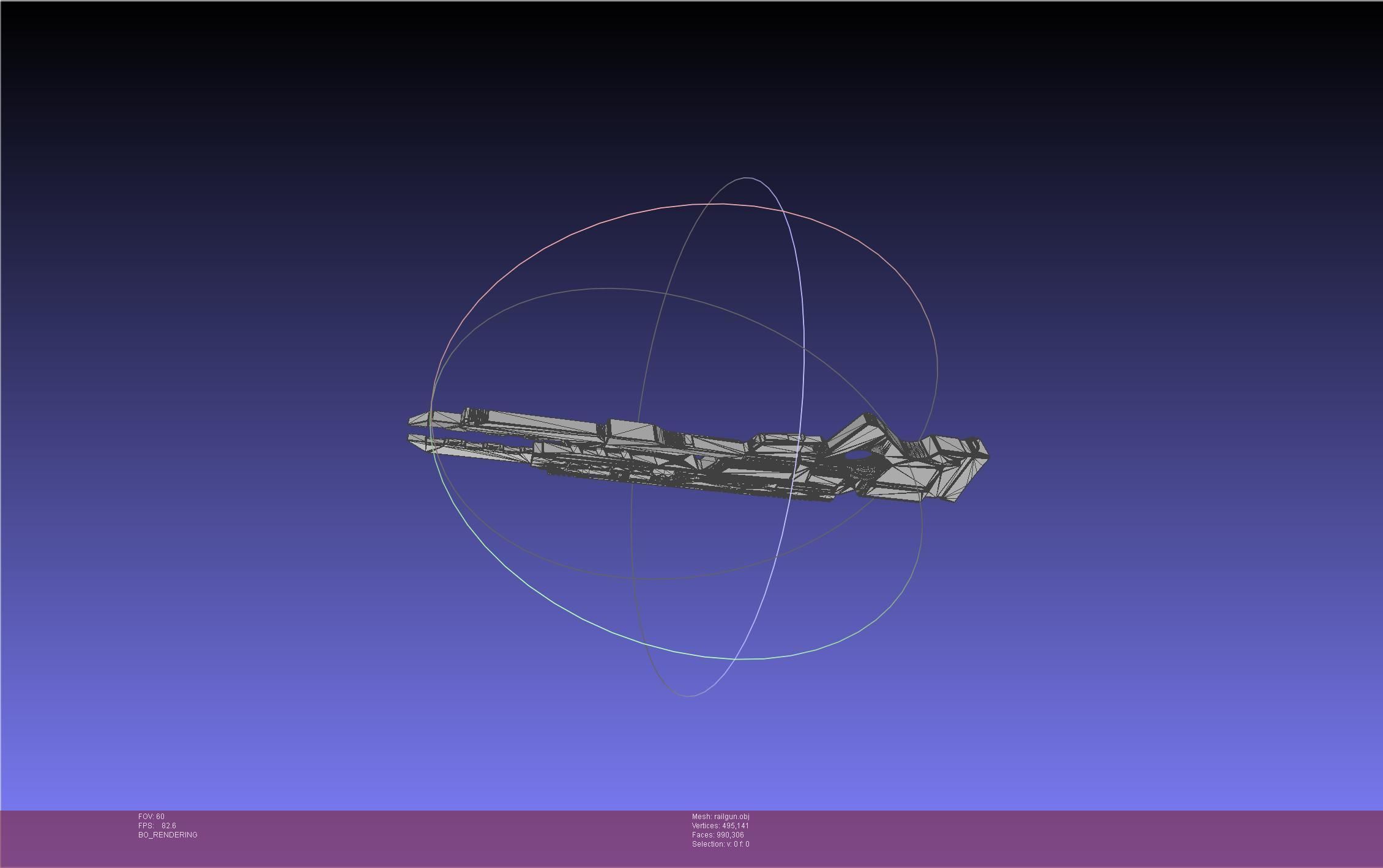 Murder Drones Uzi Railgun Basic Model 3D model | CGTrader