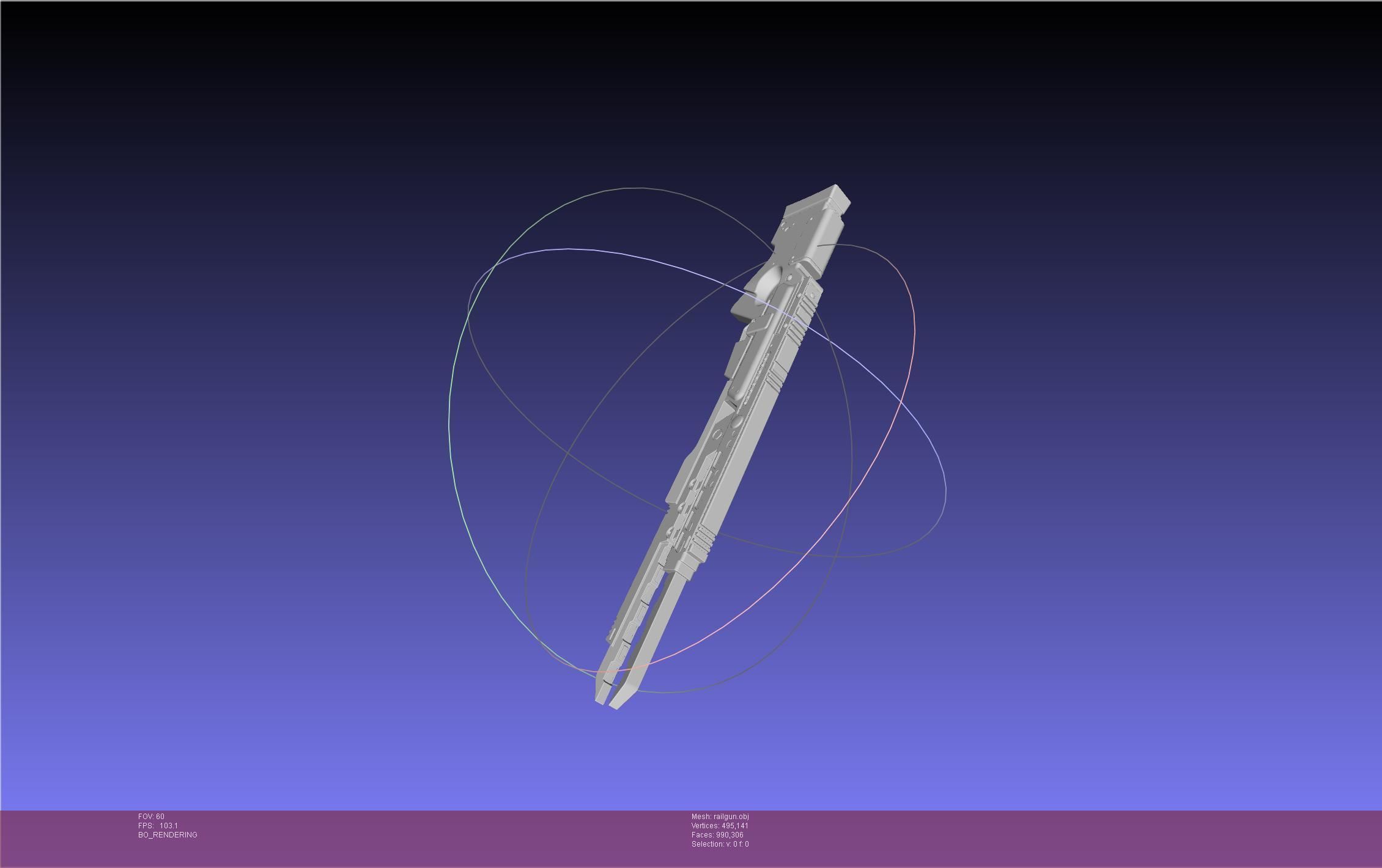 Murder Drones Uzi Railgun Basic Model 3D model | CGTrader Murder Drones Uzi Railgun Basic Model 3D model | CGTrader