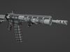AR-15 Carbine Rifle free 3D model | CGTrader