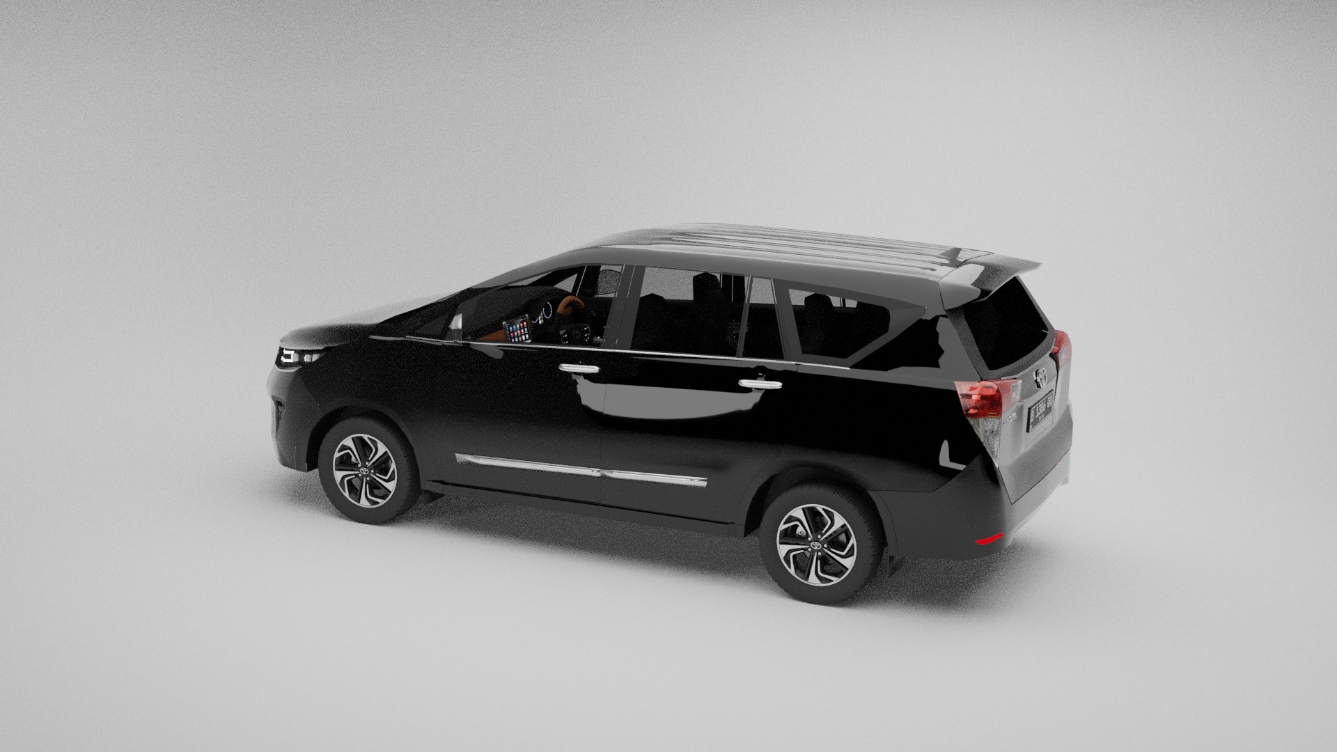 Toyota Innova Reborn 3D model | CGTrader