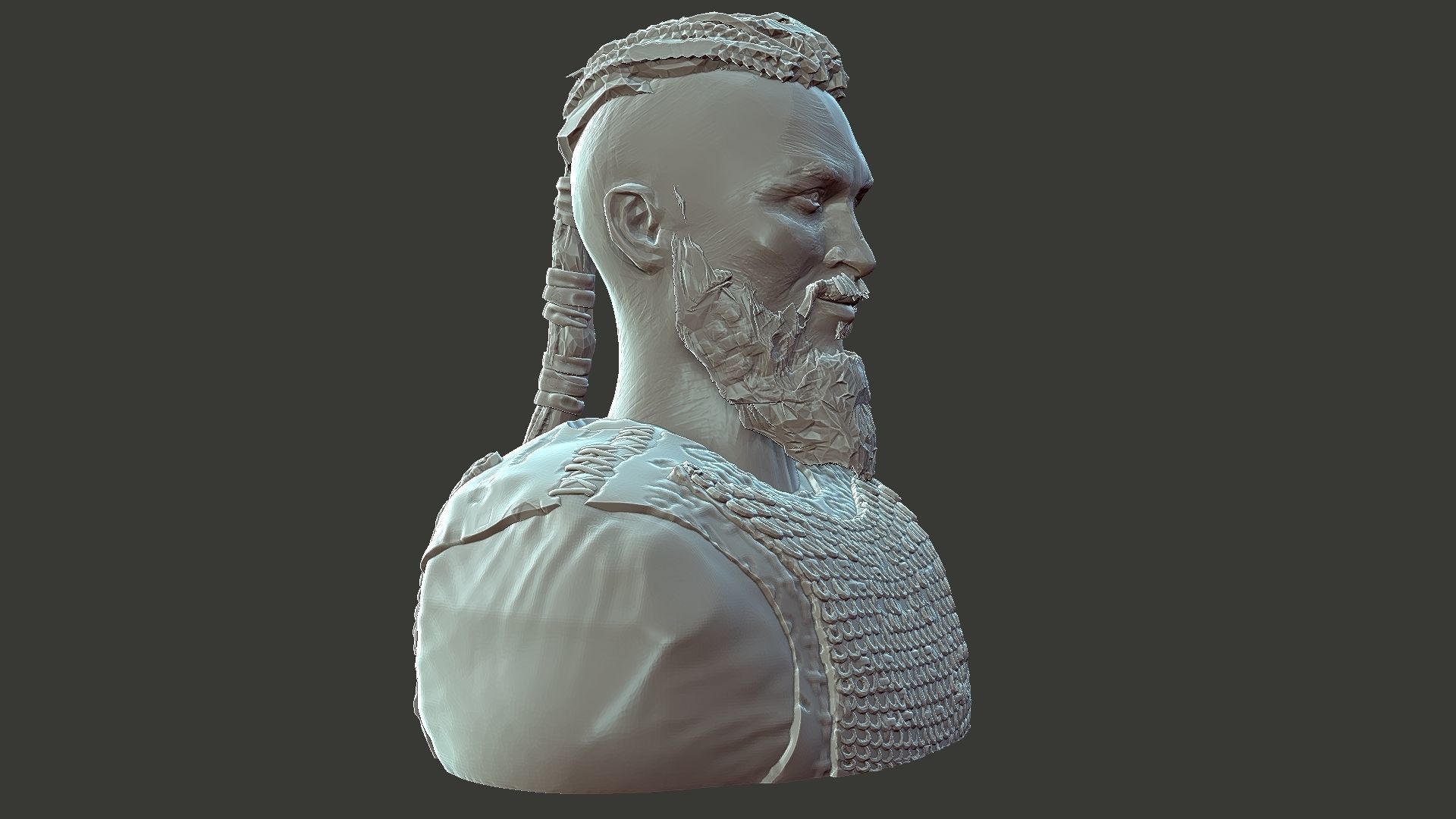 ragnar stylized 3d model 3D model 3D printable | CGTrader