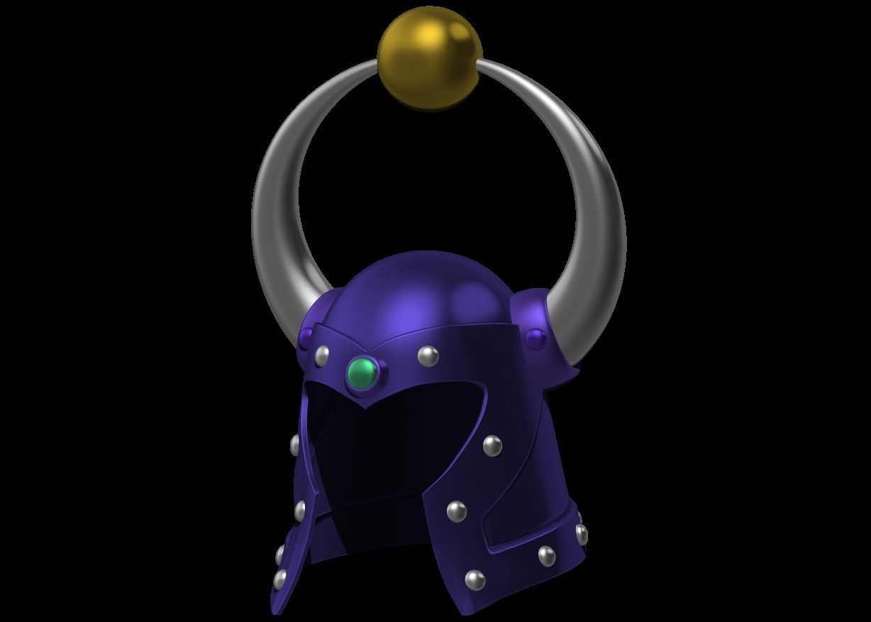 GREAT BLACK WIZARD SKELETOR HELMET 3D model 3D printable | CGTrader