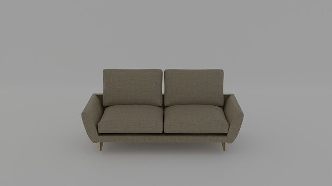 SOFA 3D Model two seater free 3D model | CGTrader