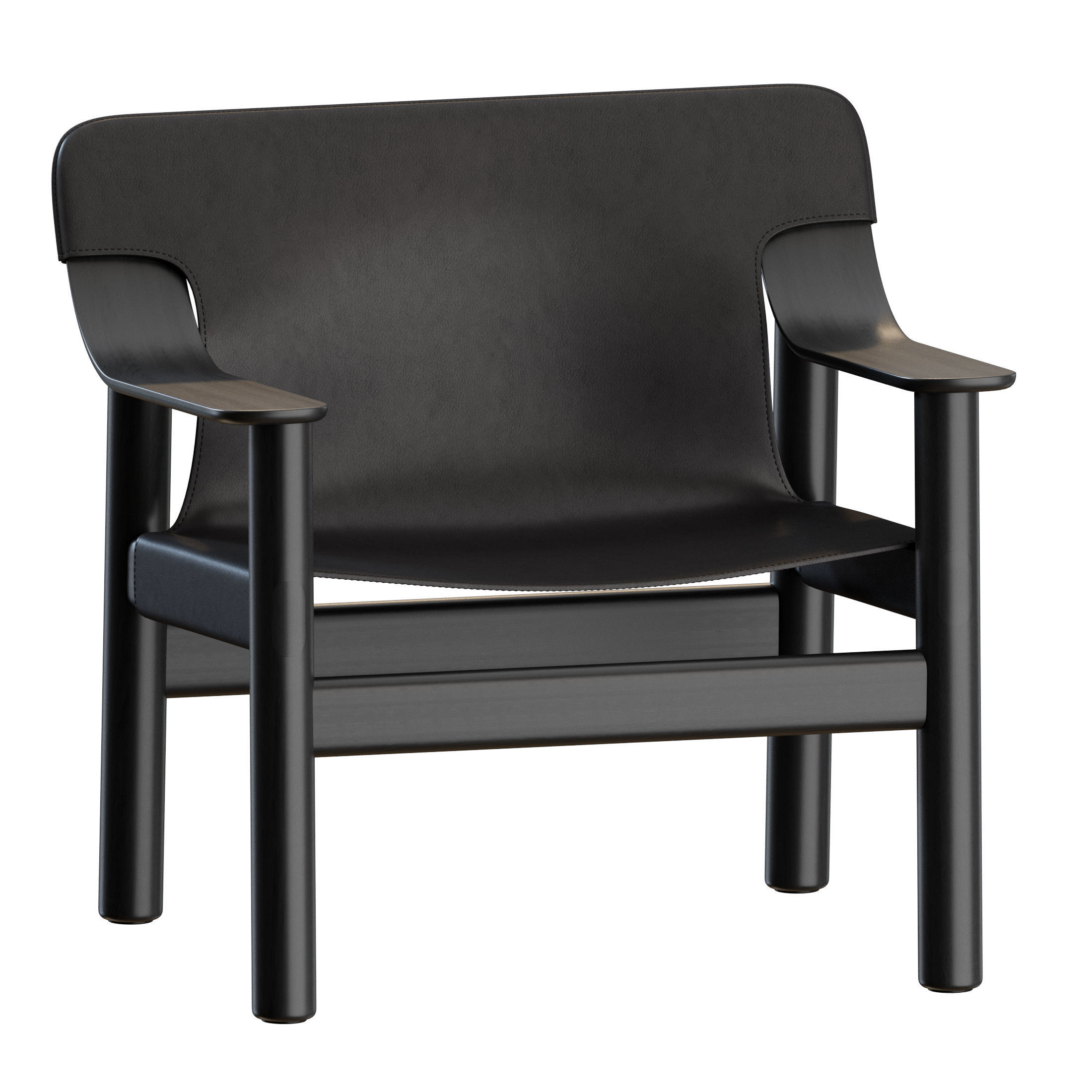 Bernard Lounge Chair by Hay 3D model | CGTrader
