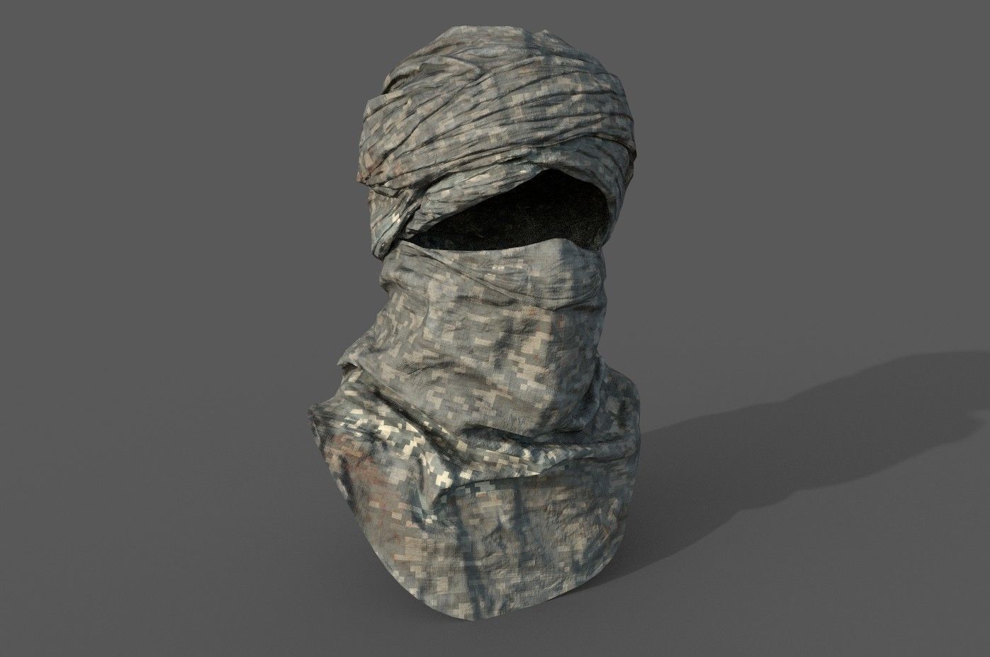 3D model Tagelmust Tuareg VR / AR / low-poly | CGTrader