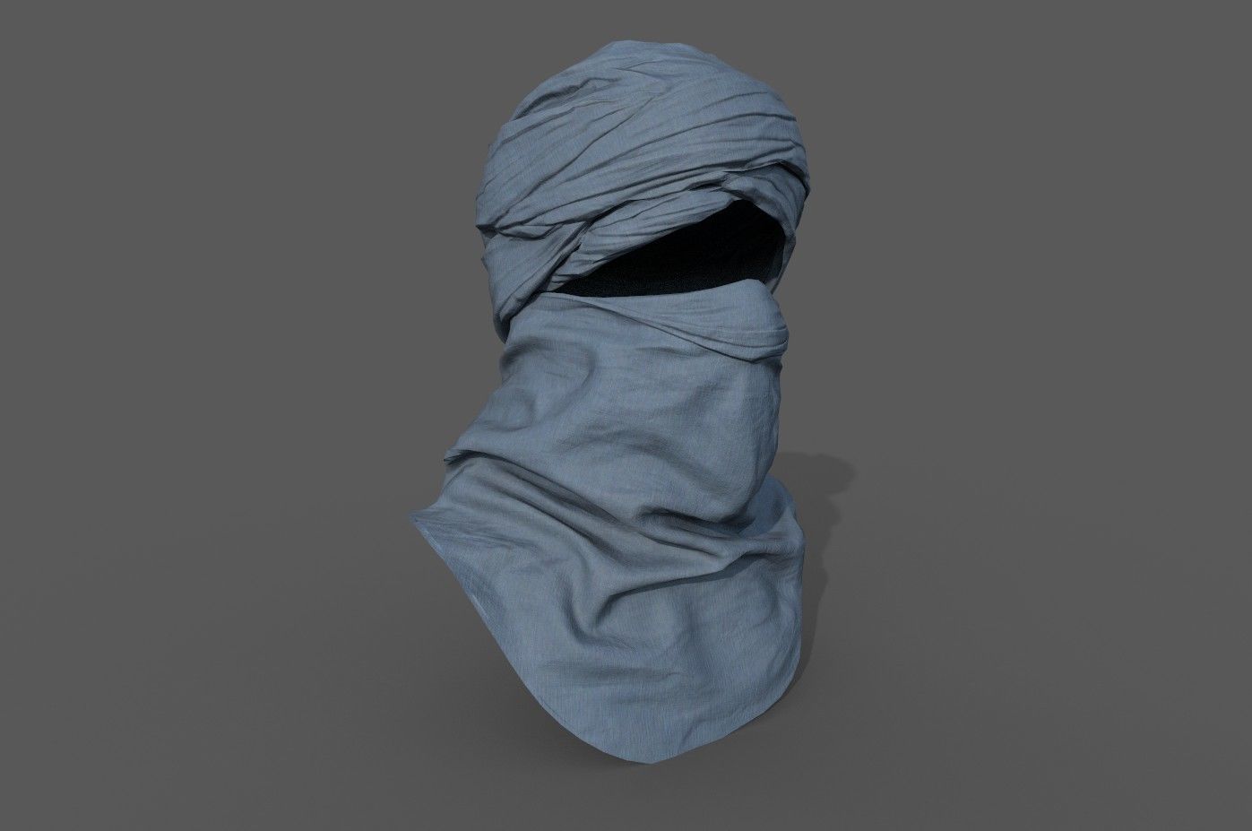 3D model Tagelmust Tuareg VR / AR / low-poly | CGTrader