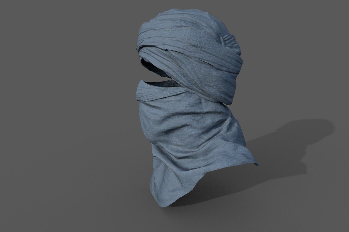 3D model Tagelmust Tuareg VR / AR / low-poly | CGTrader