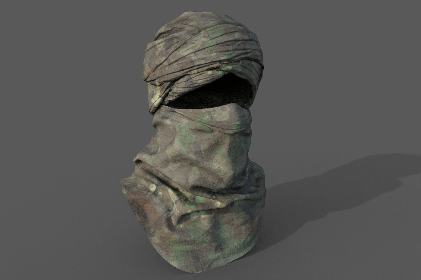 3D model Tagelmust Tuareg VR / AR / low-poly | CGTrader