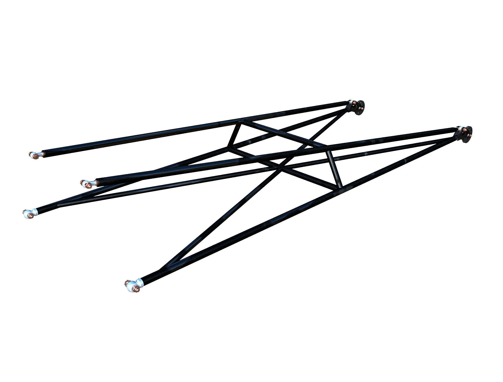 Drag Racing Wheelie Bar 3D model | CGTrader