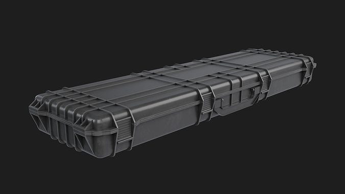 3D model Rifle Case VR / AR / low-poly | CGTrader