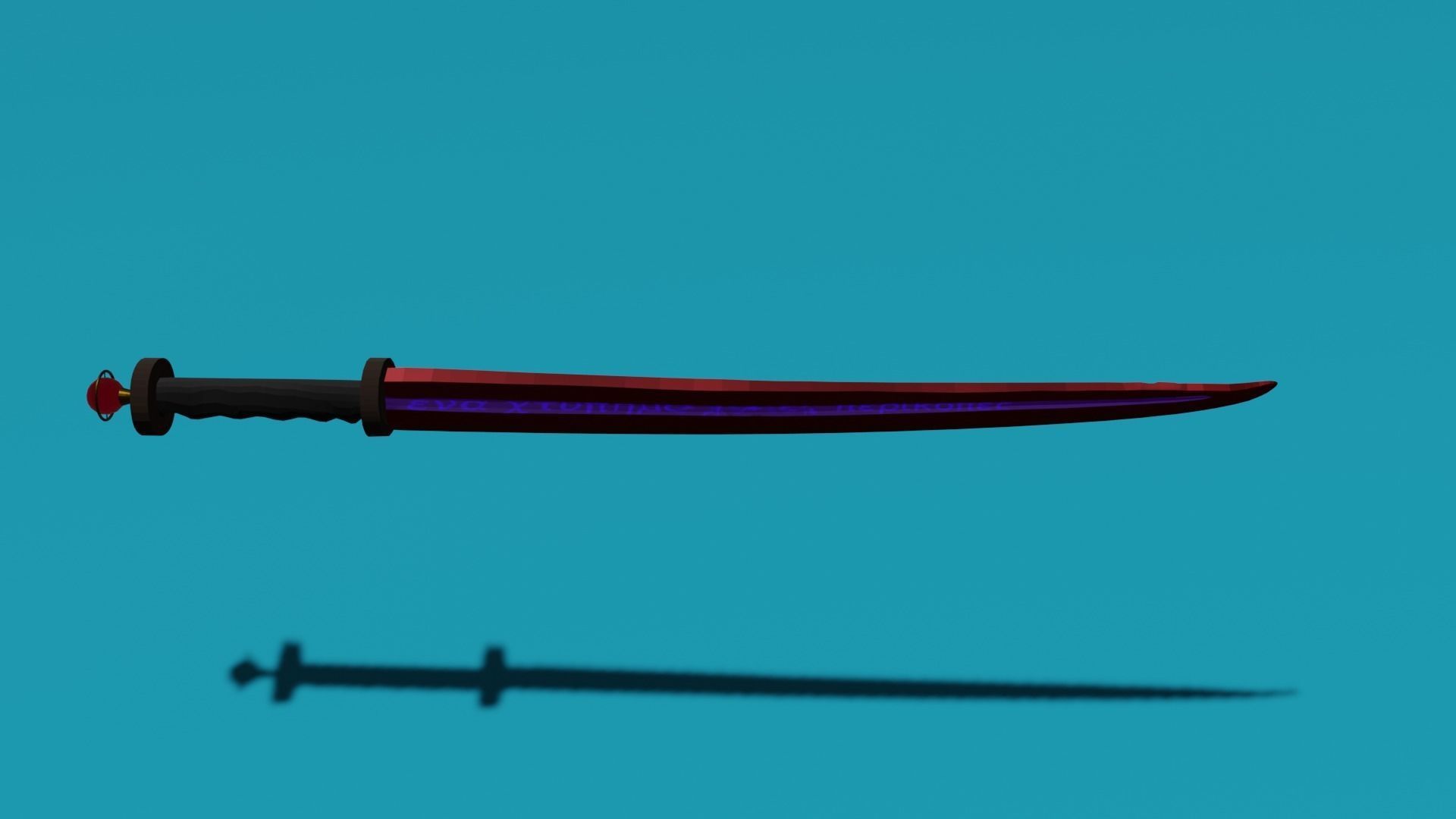 3D model blood swordsmans blade VR / AR / low-poly | CGTrader