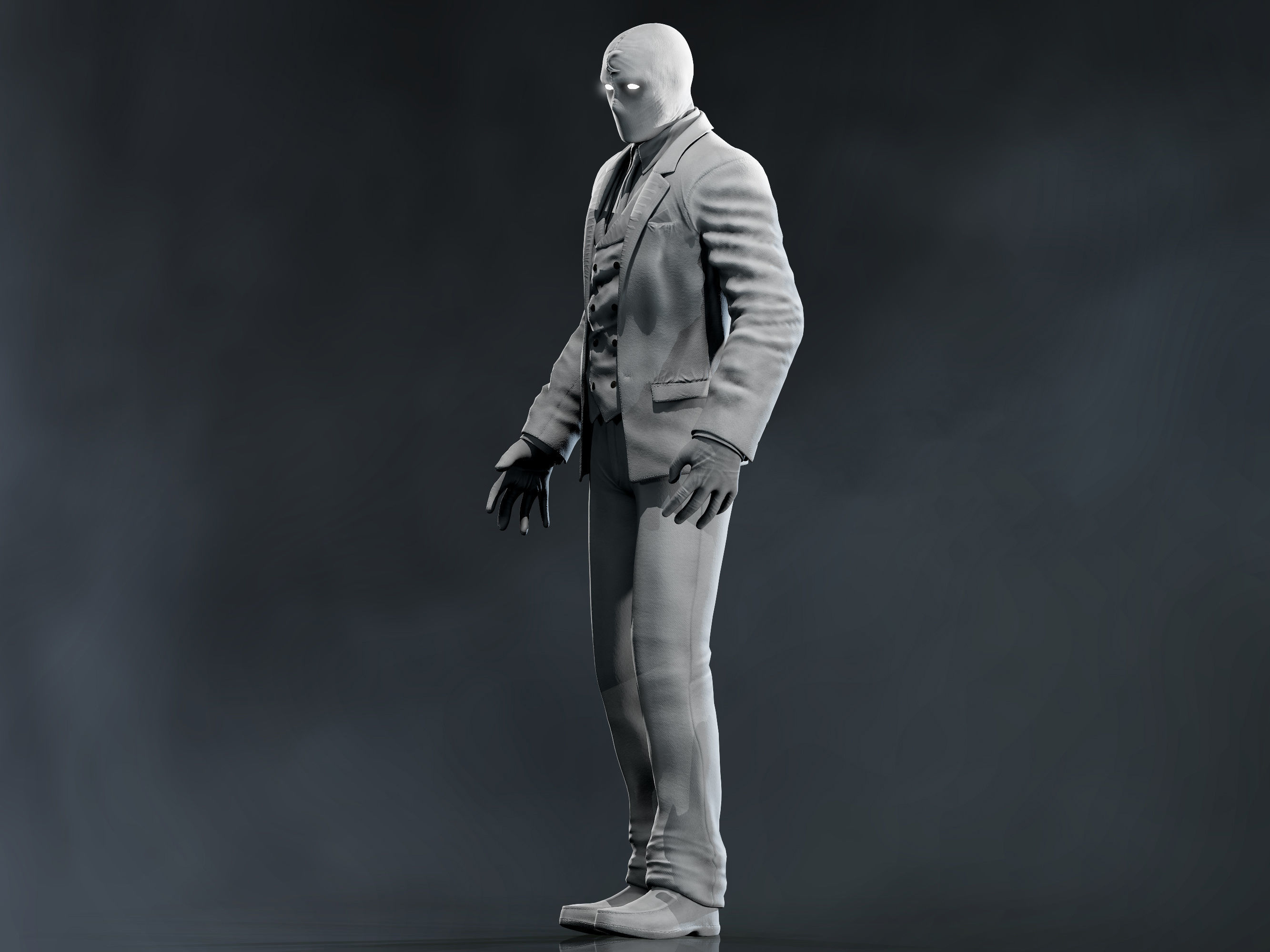 3D model Mr Knight VR / AR / low-poly rigged | CGTrader